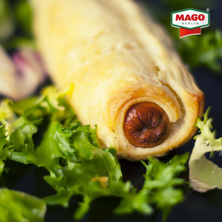 Blätterteig Hot-Dog — MAGO Berlin